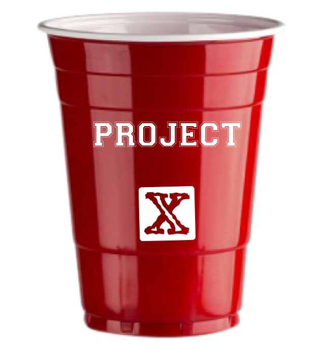Bedrukte Red Cups Project X Design in verschillende kleuren - Originele ...