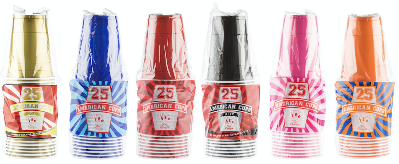Original American Red Cups in 5 Colors! Lowest Prices!
